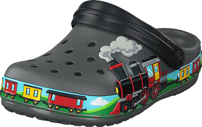 fun lab train band clog kids slate grey – Footway.com