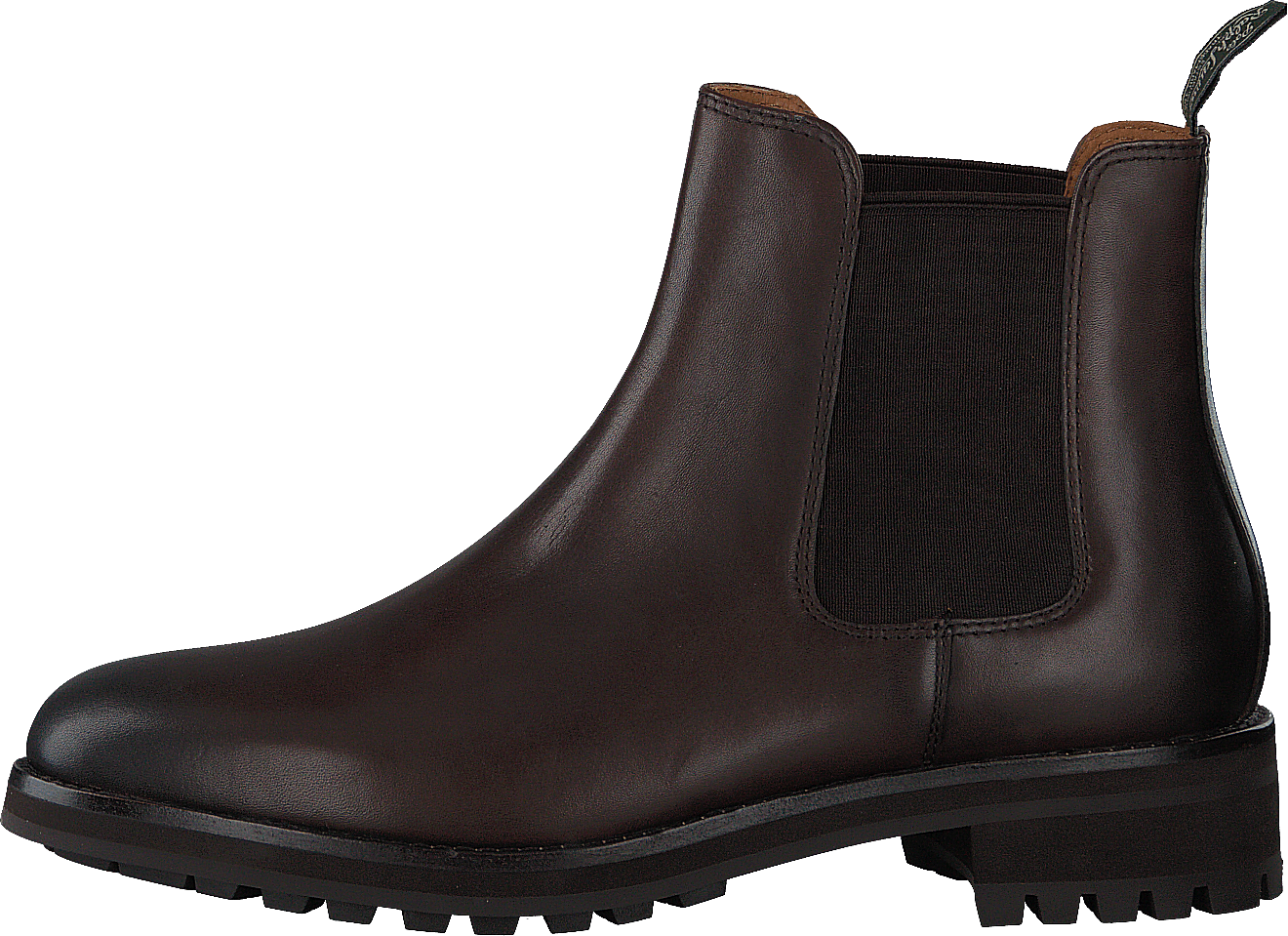 bryson läder chelsea boot polo brun – Footway.com