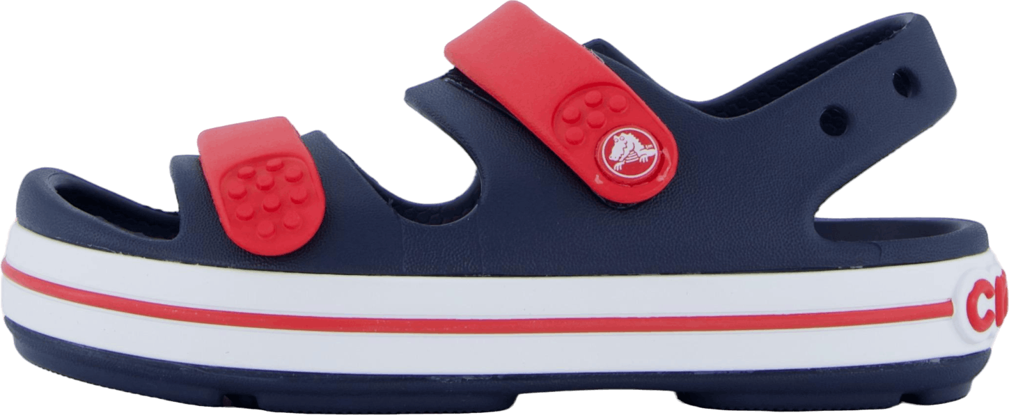 crocband cruiser sandal t nv/v navy/varsity red – Footway.com