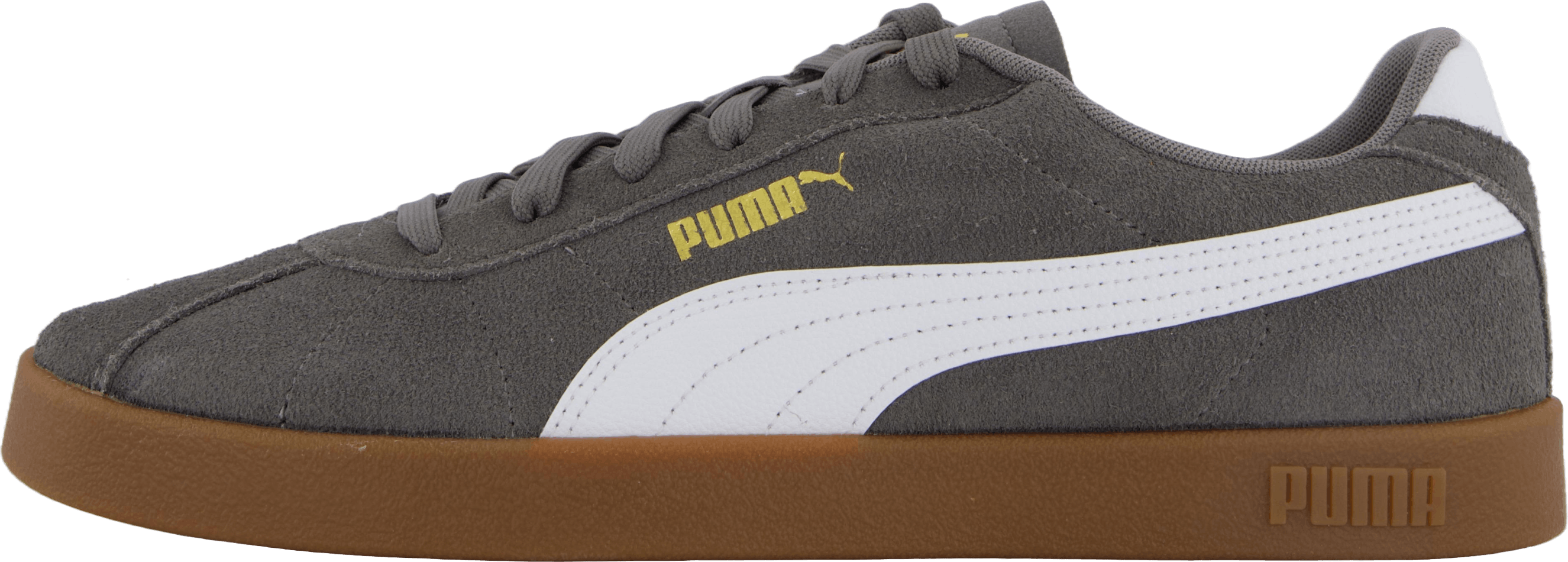 puma club ii cast iron-puma white – Footway.com